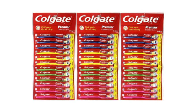 Colgate Toothbrush Premier Classic Clean, Medium, 36-Count - Coupon ...