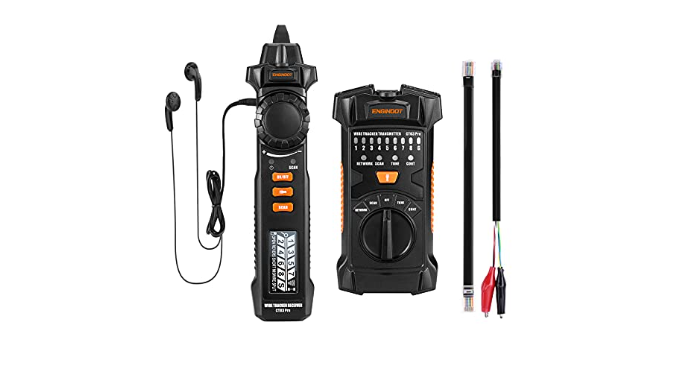 Cable Toner Wire Tracer, ENGiNDOT 2021 Upgraded RJ11 RJ45 Wire Tracker ...