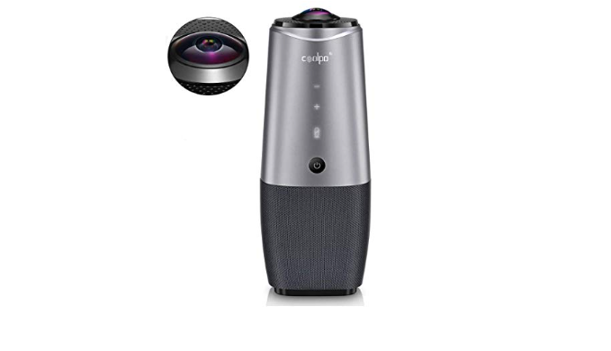 Video Conference Camera - 4K Conference Camera with Microphone, 360 ...