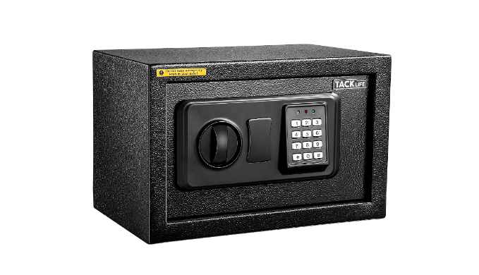 Tacklife Safe Box 0.5 Cubic Feet Digital Lock Box with Instruction ...