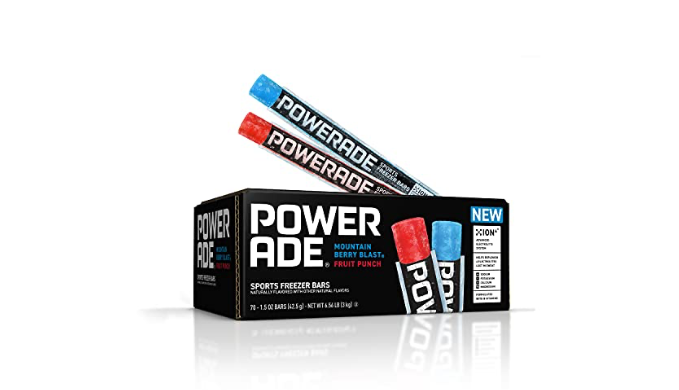 POWERADE Sports Freezer Bars, 1.5 oz – Refreshing Ice Pops with ...