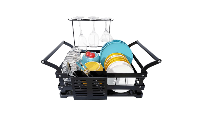 Dish Drying Rack, Farexon Large Dish Rack with Drainboard for Kitchen ...