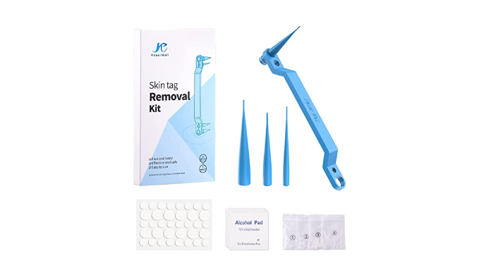 Skin Tag Remover Device Kit for Skin Tags, 4 in 1 Micro Skin Tags ...