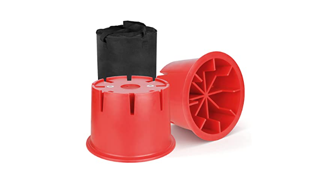 Trailer Jack Block, Supports up to 7500 lbs per RV Jack Block, Upgraded ...