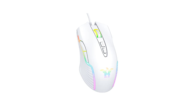 PHNIXGAM Wired Gaming Mouse, Ergonomic RGB Computer Mouse with RGB ...
