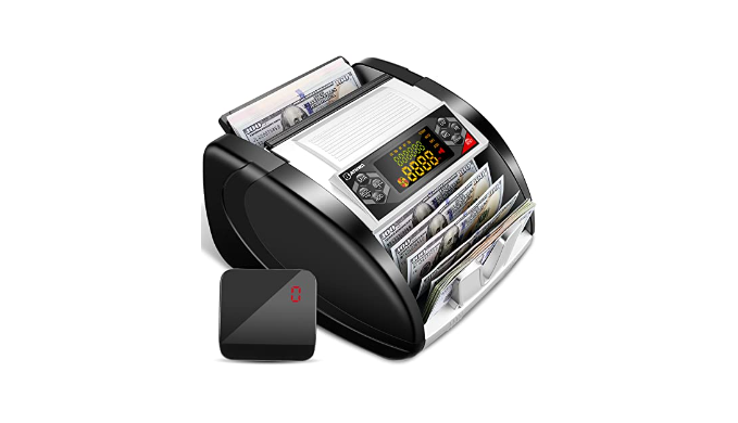 Bill Counter Machine Money Counter Machine with Counterfeit Bill ...