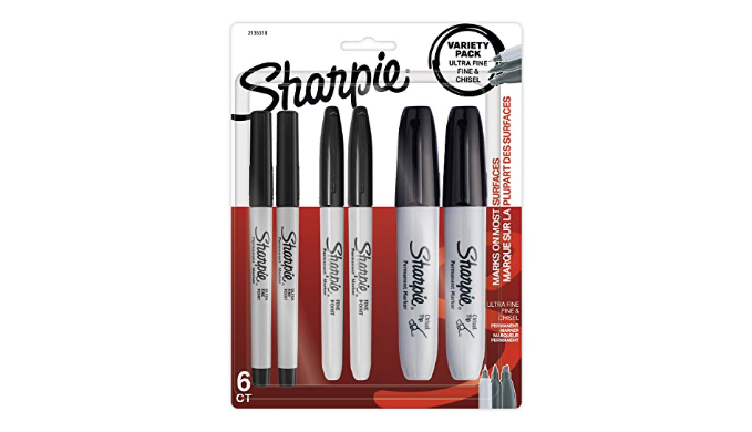 Sharpie Permanent Markers Variety Pack, Featuring Fine, Ultra-Fine, and ...