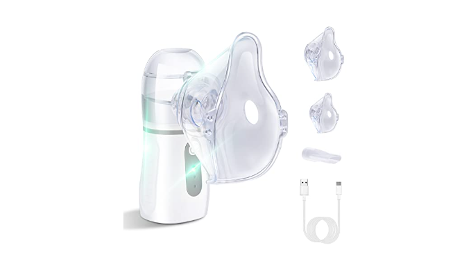 Portable Nebulizer, VCBB Handheld Mesh Nebulizer Machine for Adults and ... Portable Nebulizer, VCBB Handheld Mesh Nebulizer Machine for Adults and ...