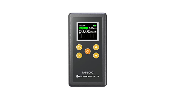Geiger Counter Nuclear Radiation Detector Dosimeter, Handheld Beta-Rays ...