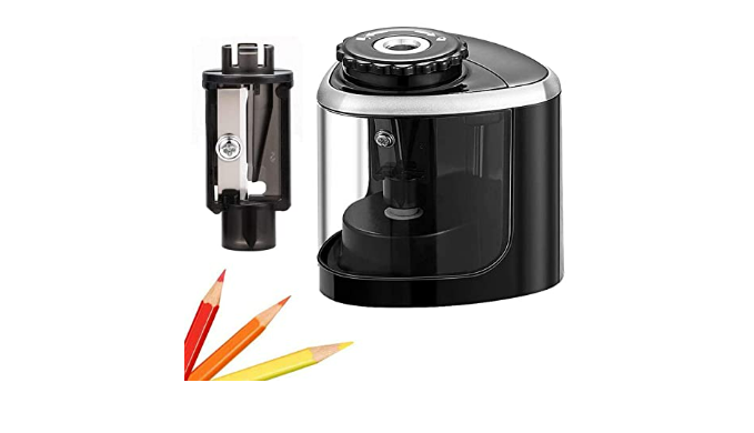 Pencil Sharpener Electric Pencil Sharpeners, Portable Pencil Sharpener ...