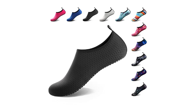 ATHMILE Water Shoes for Women Men Quick-Dry Aqua Socks Swim Beach ...