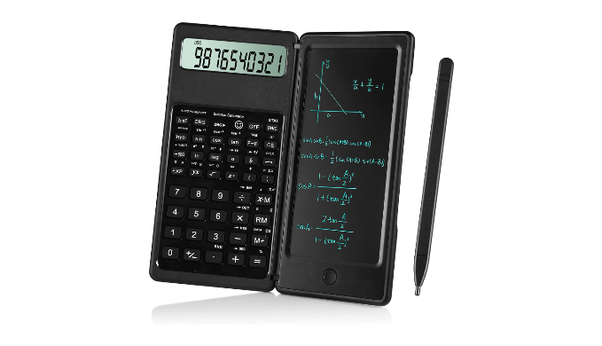 IPepul Scientific Calculator for high-School, 10 Digits Digital with ...