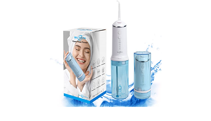 Self-cleanup Cordless Power Water Dental Flossers, Mini Portable Water ...