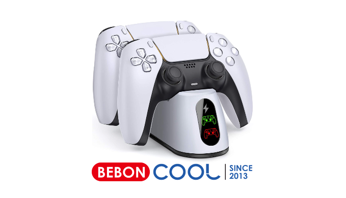PS5 Controller Charger Station,Playstation 5 Dualsense Charging Station ...