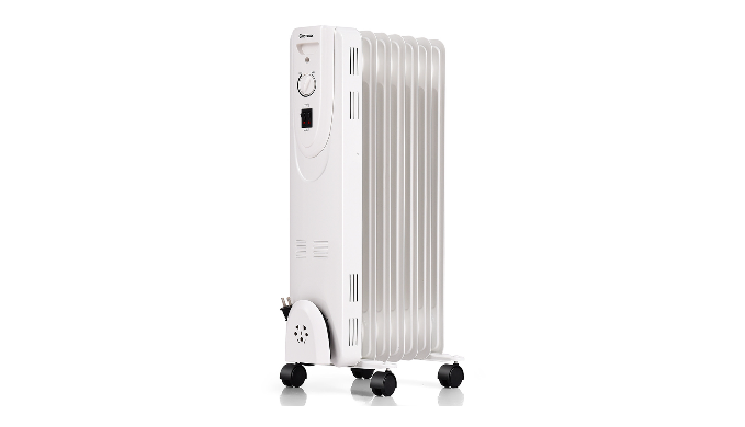 1,500-Watt Oil-Filled Portable Radiator Space Heater - Coupon Codes ...