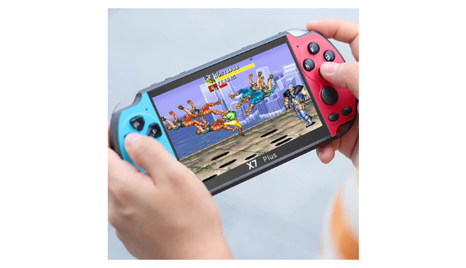 X7Plus Dual Joystick Portable Handheld Game Console - Coupon Codes ...