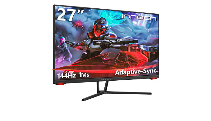 INNOCN 27 Inch Gaming Monitor 1440P 144Hz 2K QHD 1ms G-Sync Compatible ...
