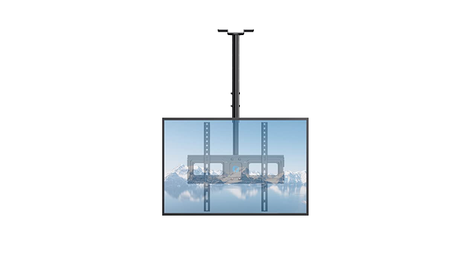 PIPISHELL Ceiling TV Mount for Most 32-55 Inch LCD LED OLED QLED 4K TVs ...