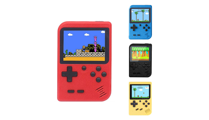 Handheld Game Console with 400 Built-in Games & Controller - Coupon ...