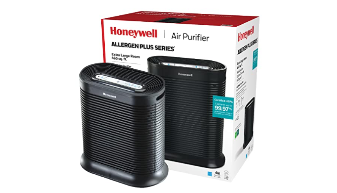Honeywell HPA300 HEPA Air Purifier for Extra Large Rooms - Microscopic ...