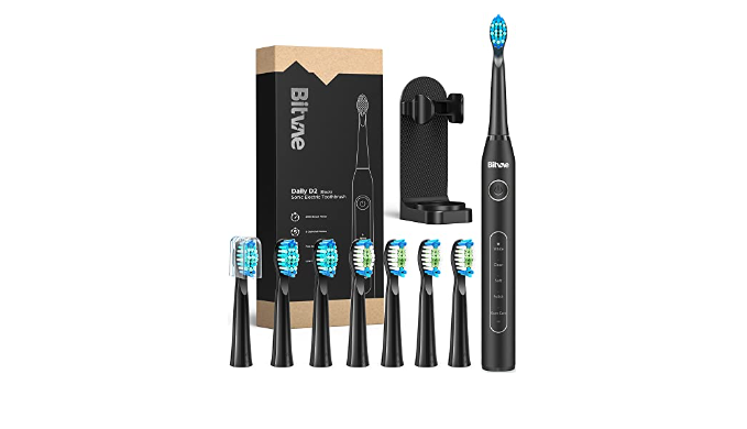 Bitvae Ultrasonic Electric Toothbrushes - Sonic Electric Toothbrush for Adults , American Dental ...