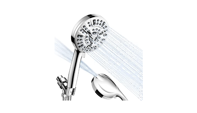 High Pressure Shower Head with Handheld, 8+2 Spray Modes Showerhead ...