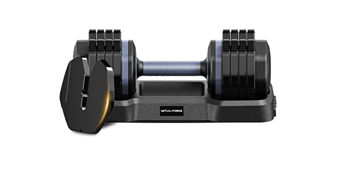 Adjustable Dumbbell 15-55lb Adjustable Dumbbell, Single Adjustable ...