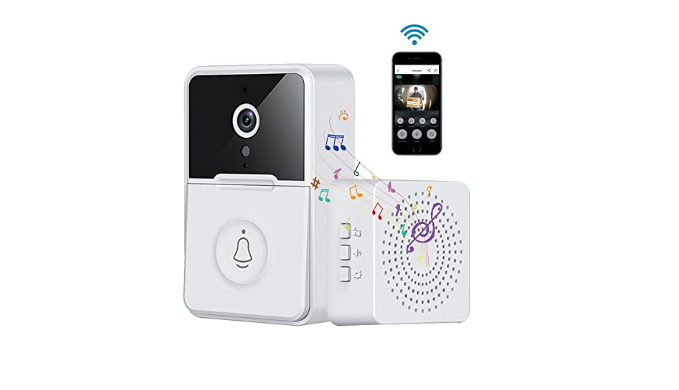 Smart Wireless Remote Video Doorbell Camera, Intelligent Visual ...