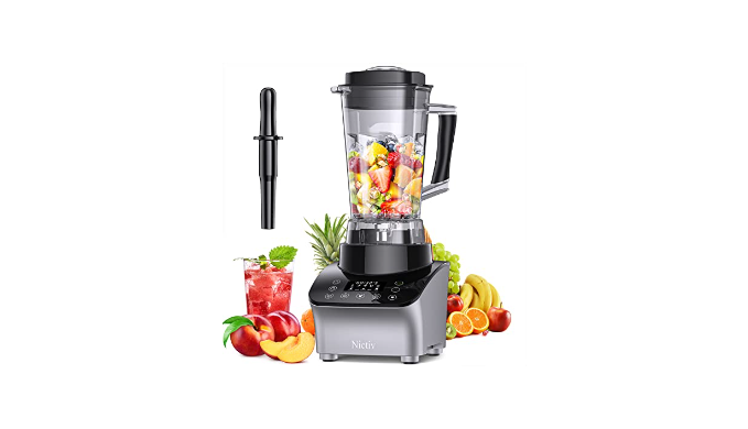Blender Smoothie Maker,Nictiv 1200W Professional Blender for Kitchen ...