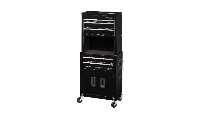 Hyper Tough 20-In 5-Drawer Rolling Tool Chest & Cabinet Combo with ...