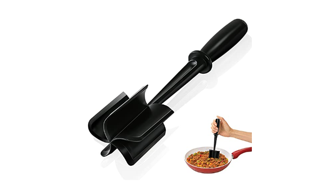 Meat Chopper, Hamburger Chopper Utensil, Professional Heat Resistant ...