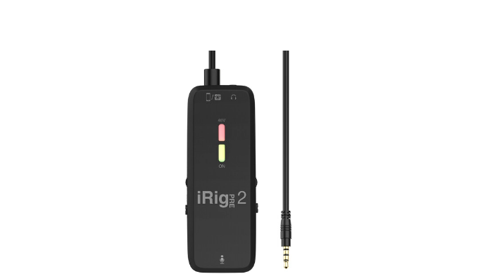 IK Multimedia iRig Pre 2 Ultracompact XLR Microphone Interface - Coupon ...