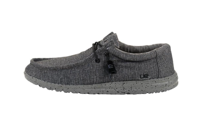 Hey Dude Men’s Wally L Stretch | Men’s Slip on Loafers | Men’s Shoes ...