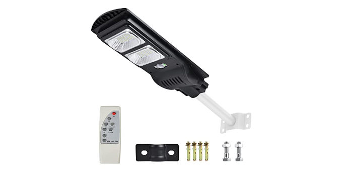 200w Solar Flood Street Light Dusk to Dawn, Security Lighting Ip65 ...
