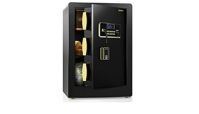 Safe Box, ADIMO 2.8 Cubic Feet Safe, Weighted Cabinet Safe with ...