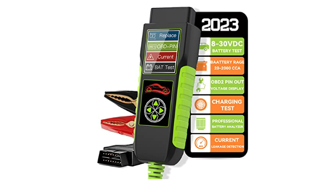 Topdiag BT400 Load Tester 12V 24V Car Battery Tester, with OBD II ...