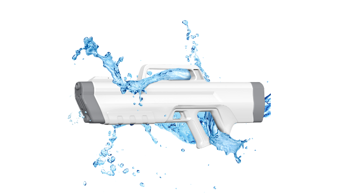Electric Toy Water Gun Charging Digital Display Game Water Gun High ...