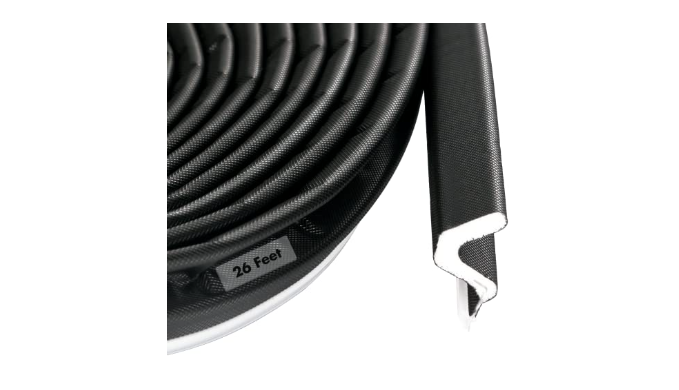 Door Weather Stripping Door Frame Soundproof Seal Strip, 26 Feet V ...