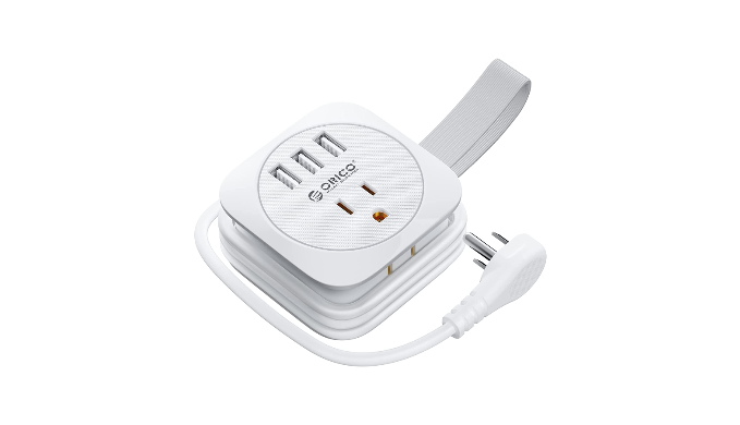 Travel Power Strip with USB Ports,Flat Plug Cruise Ship Power Strip ...