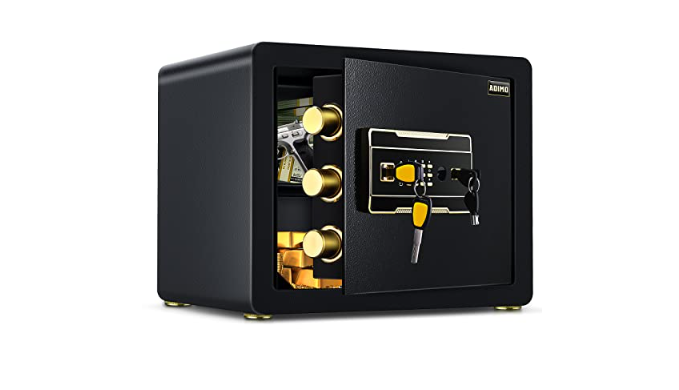 ADIMO Safe Box Fireproof Waterproof, 1.2 Cubic Fireproof Home Safe for ...