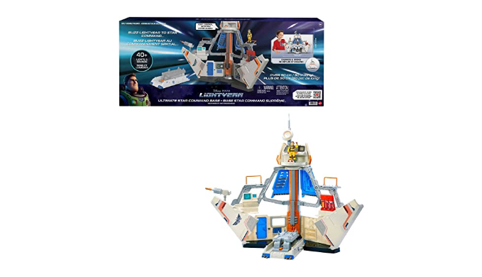 Mattel Lightyear Toys Playset with Buzz Lightyear Action Figure and ...