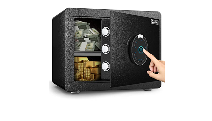 Safe Box, 1.2 Cu ft Biometric Fingerprint Cabinet Safe with Touchscreen ...