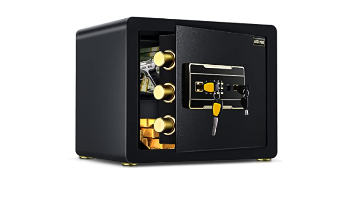 ADIMO Safe Box Fireproof Waterproof, 1.2 Cubic Fireproof Home Safe for ...