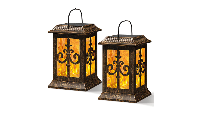 Solar Lantern Outdoor Hanging Lanterns - RGBING Solar Lanterns Outdoor ...
