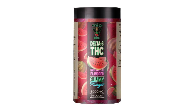 Alien Hemp™ 3,000mg Delta-8 THC Watermelon Gummy Rings - Coupon Codes ...