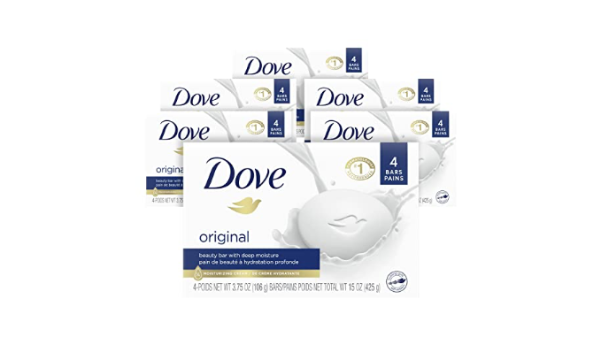 Dove Beauty Bar Gentle Skin Cleanser Moisturizing for Gentle Soft Skin ...