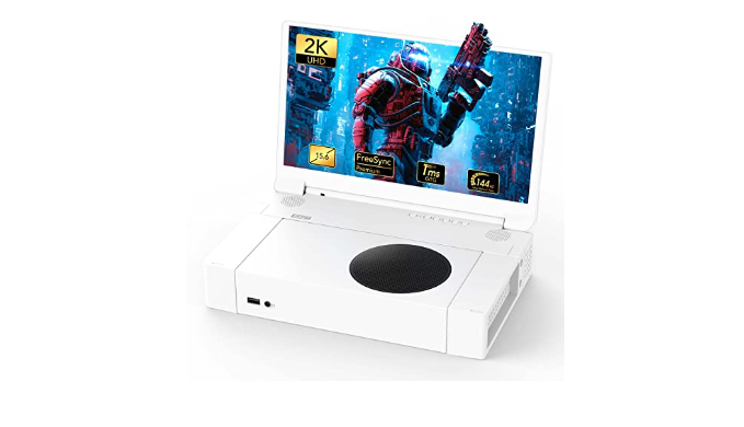 DEPGI 15.6″ Xbox Series S Portable Monitor, 144Hz 2K QHD IPS Portable ...