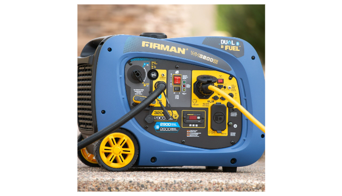 FIRMAN WH02942F 3200/2900W Dual Fuel Inverter Portable Generator ...