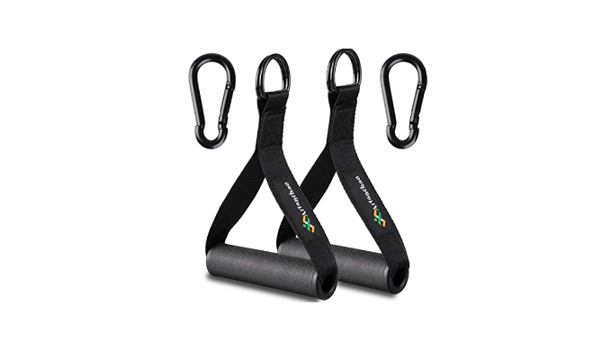 Cable Handles Gym Equipment - Extremely Comfortable Rubber Cable ...