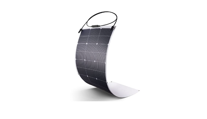 Flexible Solar Panel 100W/12V, Monocrystalline Solar Panels, 23% High ...